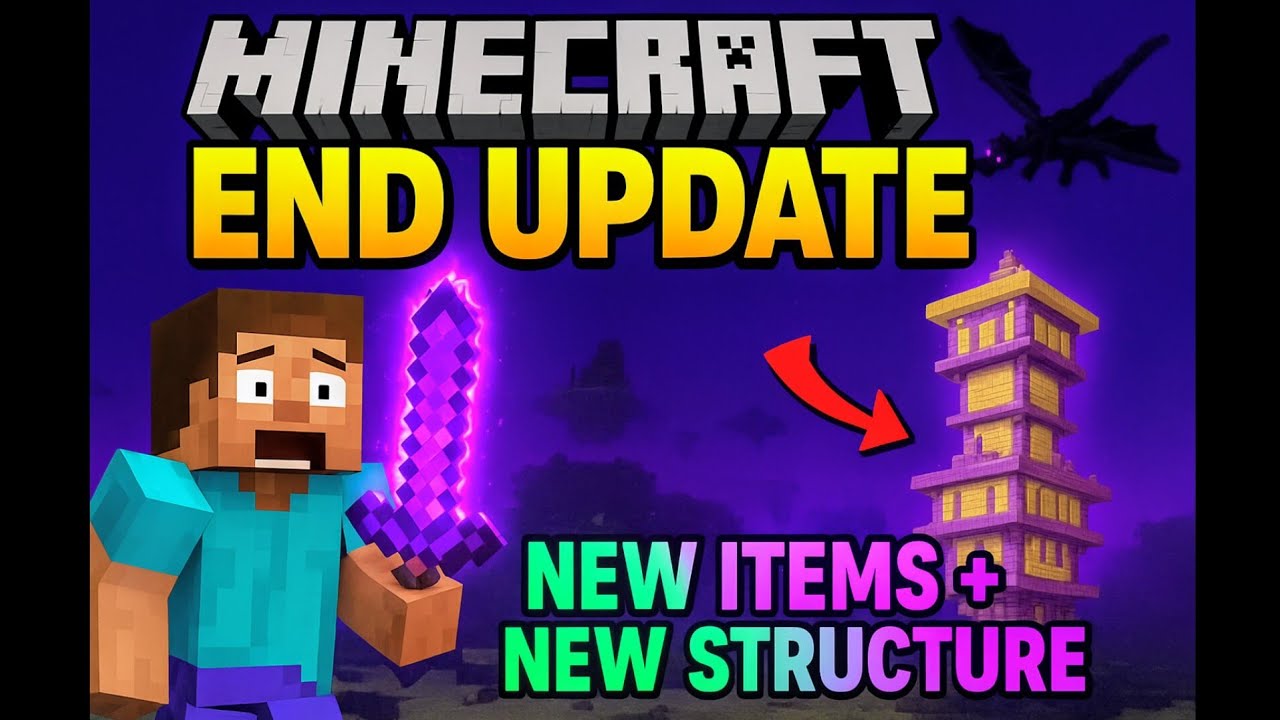 Finally End Update Come 💀😱 Minecraft new update...... - YouTube