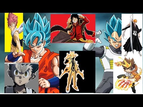 Top 10 Shounen Battle Anime - YouTube