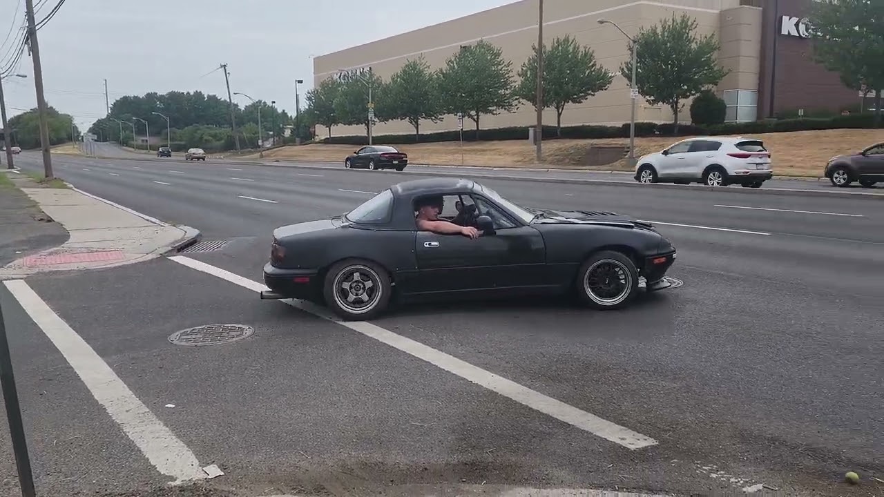 NA Miata with rotary engine - YouTube