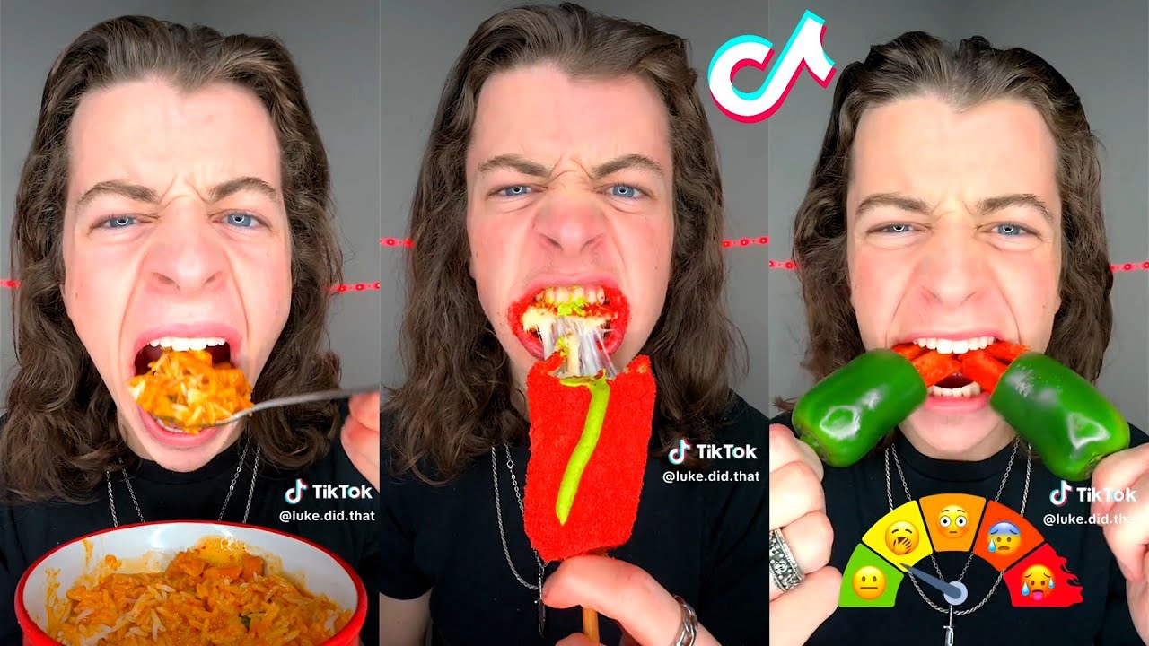 * SPICIEST FOOD * Best LukeDidThat Spicy Food TikTok Compilation #2 ...