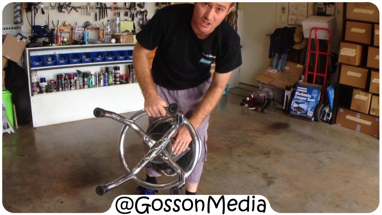 Repairing a broken SP Tools Bar Stool : Part 1 - YouTube