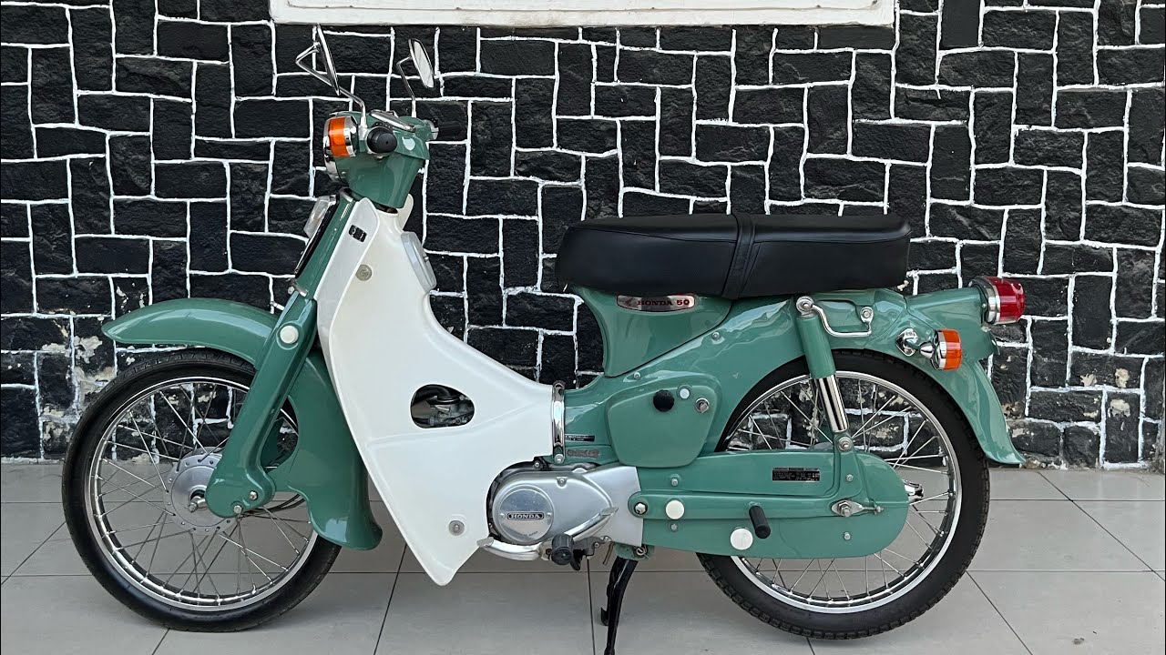 Honda c50 restorasi Original - YouTube