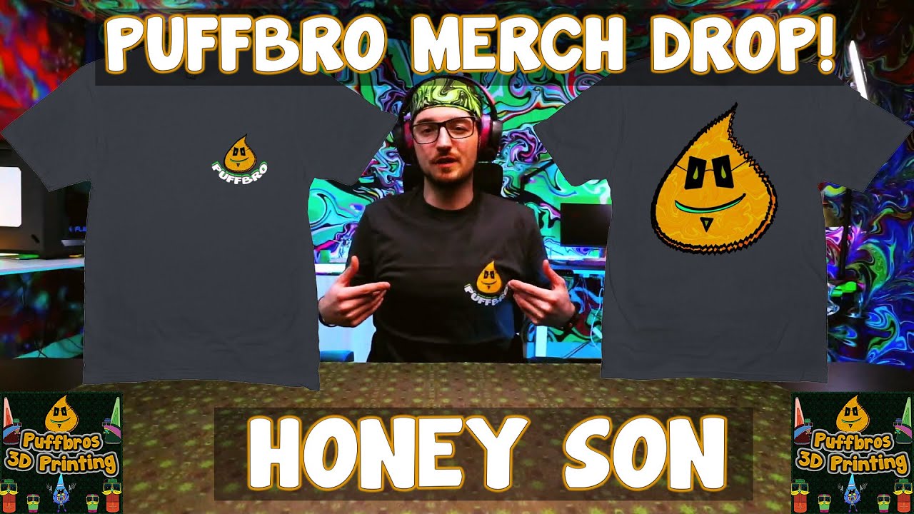PUFFBRO MERCH DROP: Honey Son T -Shirt Debut - YouTube