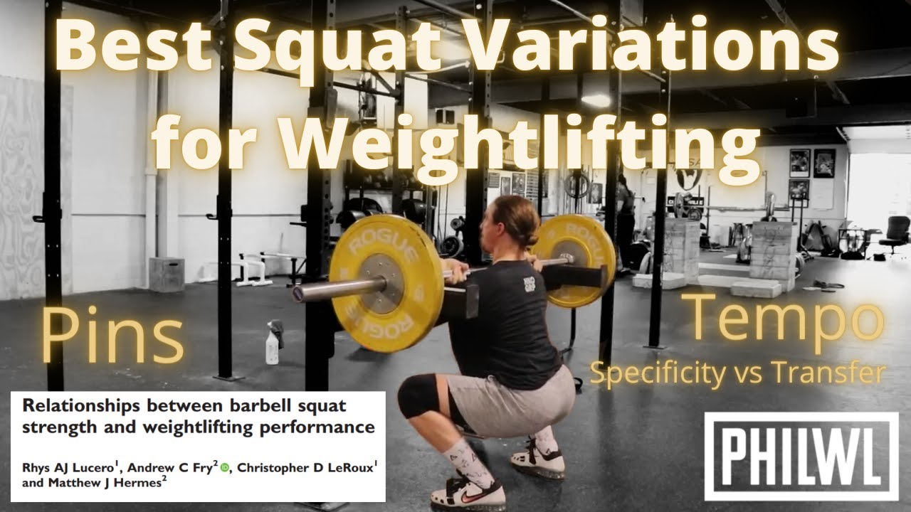 The BEST Squat Variations to FIX Technique | Specificity & Transfer ...