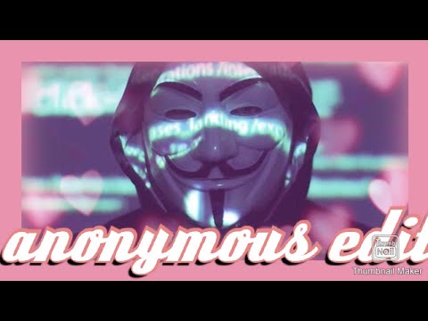 //ANONYMOUS EDIT// Tik tok : Nobodyasked._.karen // - YouTube