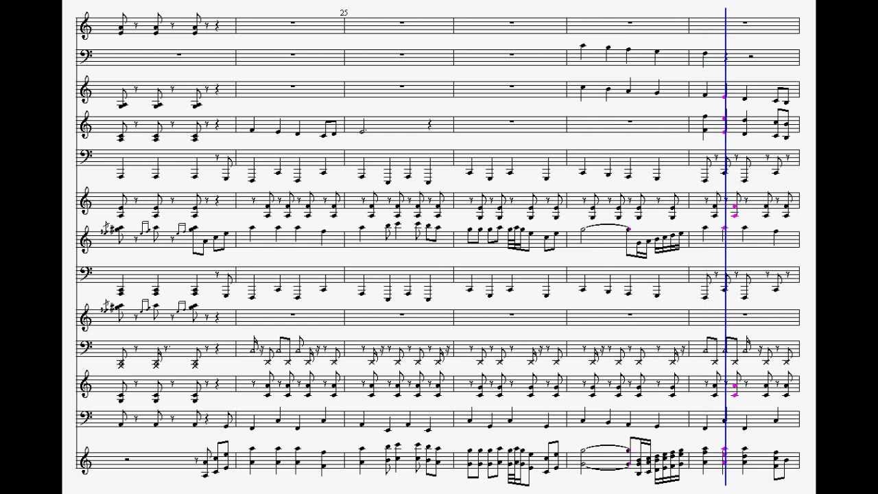 Kirby Air Ride: Checker Knights Sheet Music - YouTube