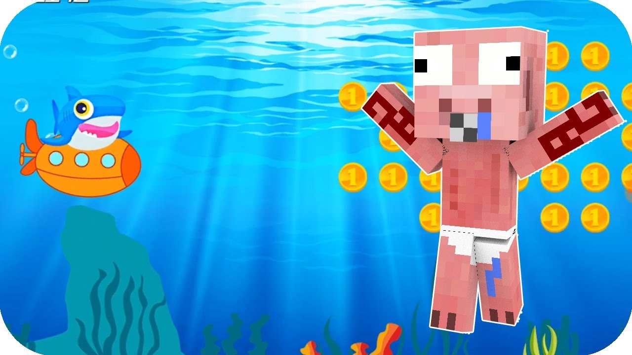 Bebe Aenh es un mini tiburon - Baby Submarine Shark Games - YouTube