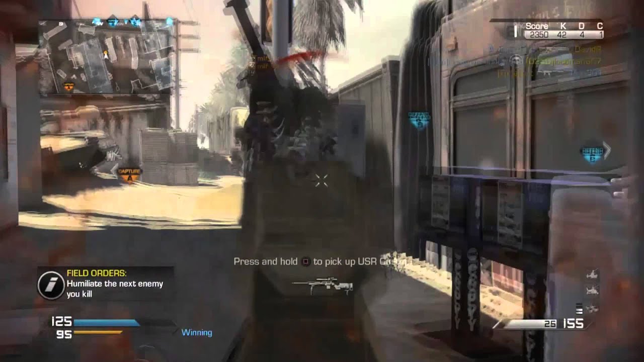 (PS4) COD Ghosts Gameplay Commentary 93 Kills!! Ground War | Taking A ...