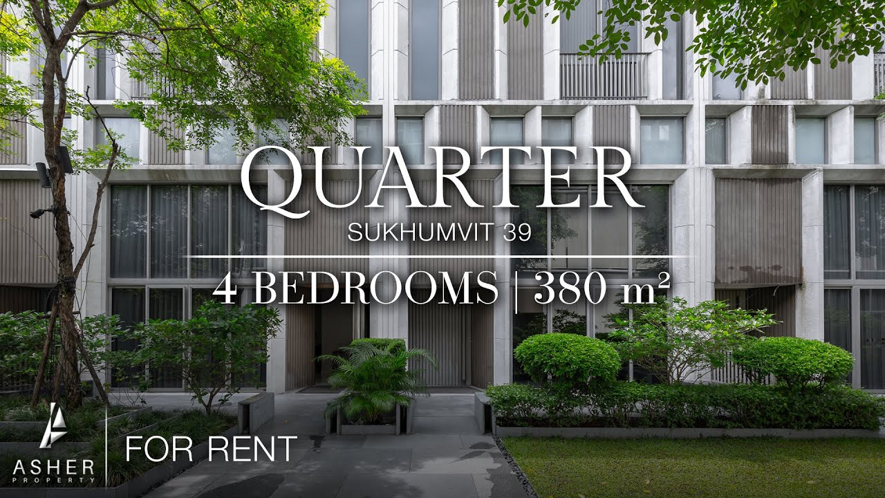 Quarter 39 | 4 Bedrooms | 380 sq.m. Available for RENT - YouTube