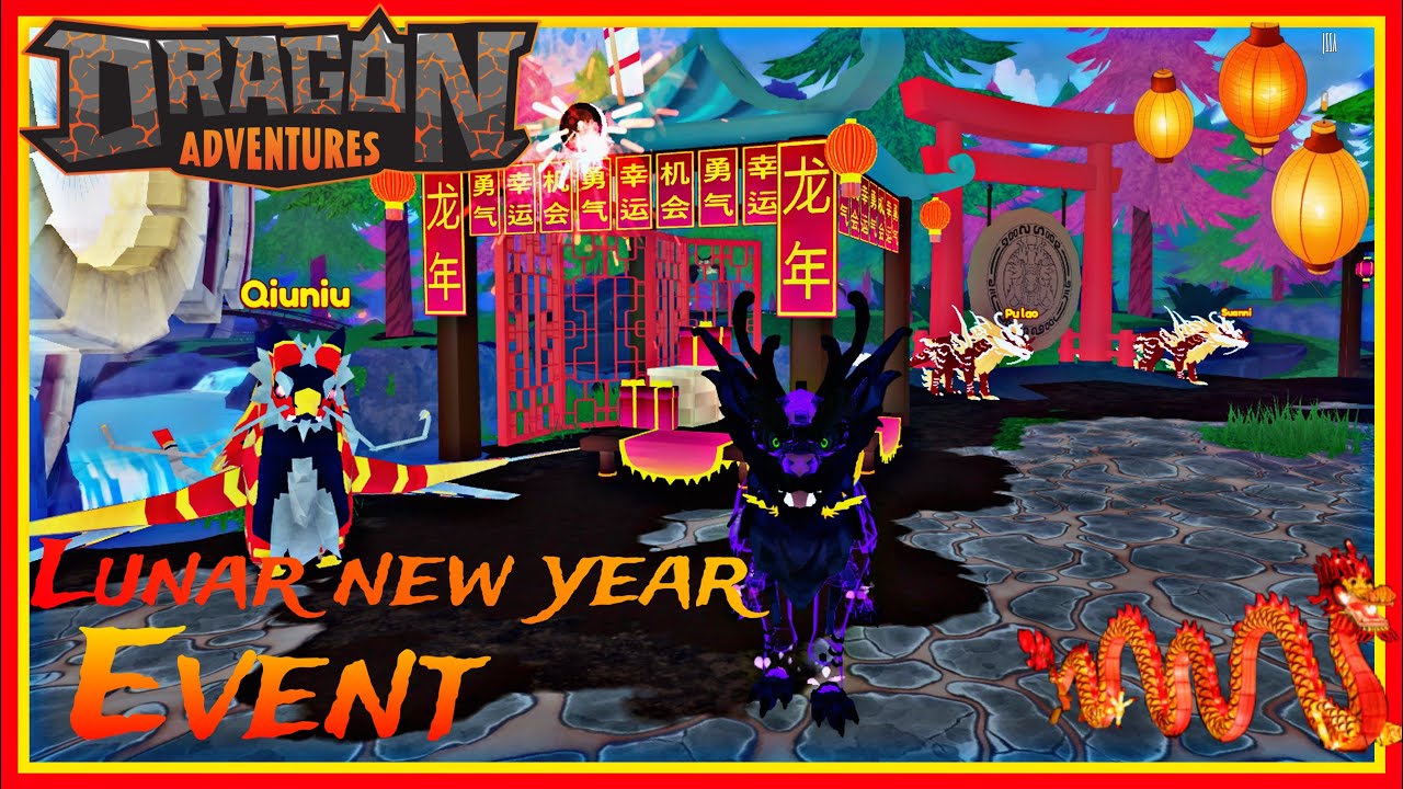 Dragon adventures lunar new year Event 2025 🧧⛩️ - YouTube