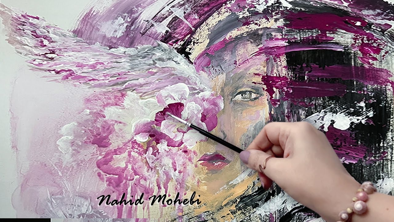 Fantasy Painting tutorial easy Acrylic Painting step by step for ...