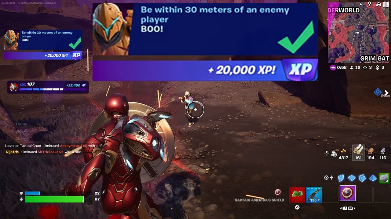 How to EASILY Be within 30 meters of an enemy player in Fortnite ...