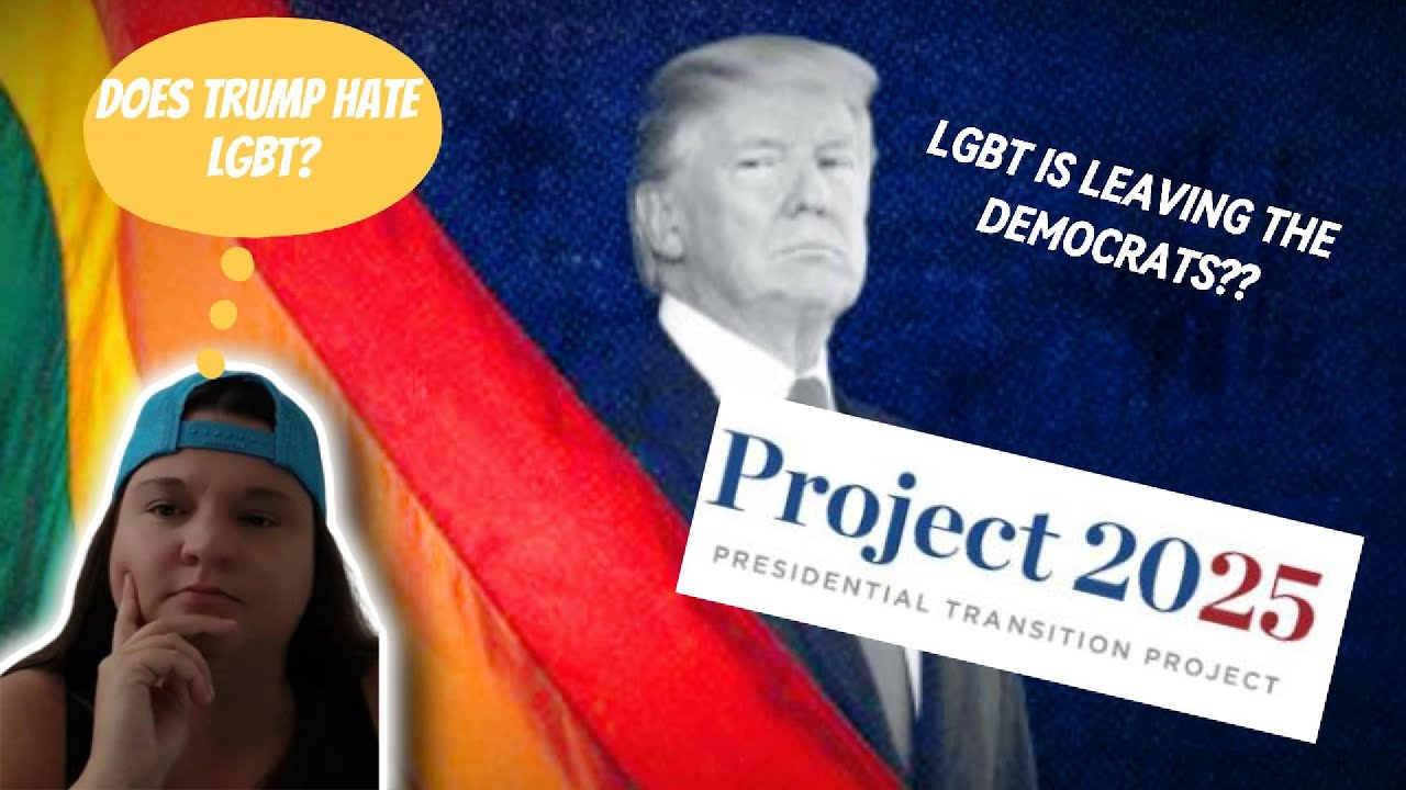 Does Trump Support LGBT? | Project 2025 | GAYS are LEAVING the LEFT ...