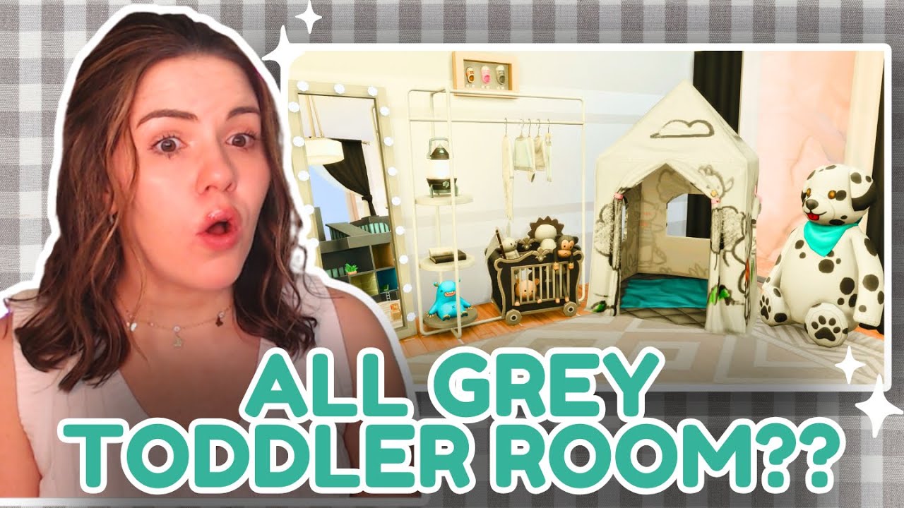 Can a Toddler Room Be CUTE in Just Grey?? - YouTube