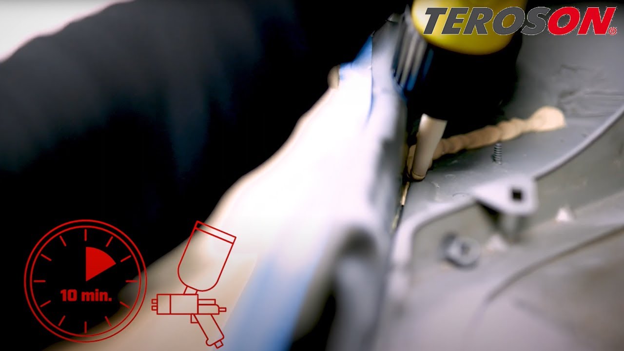Rebuild OEM Standard Seams with Teroson MS 9320 SF - YouTube