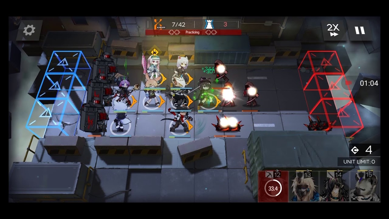 arknight CE-5 extremely low level operators. - YouTube