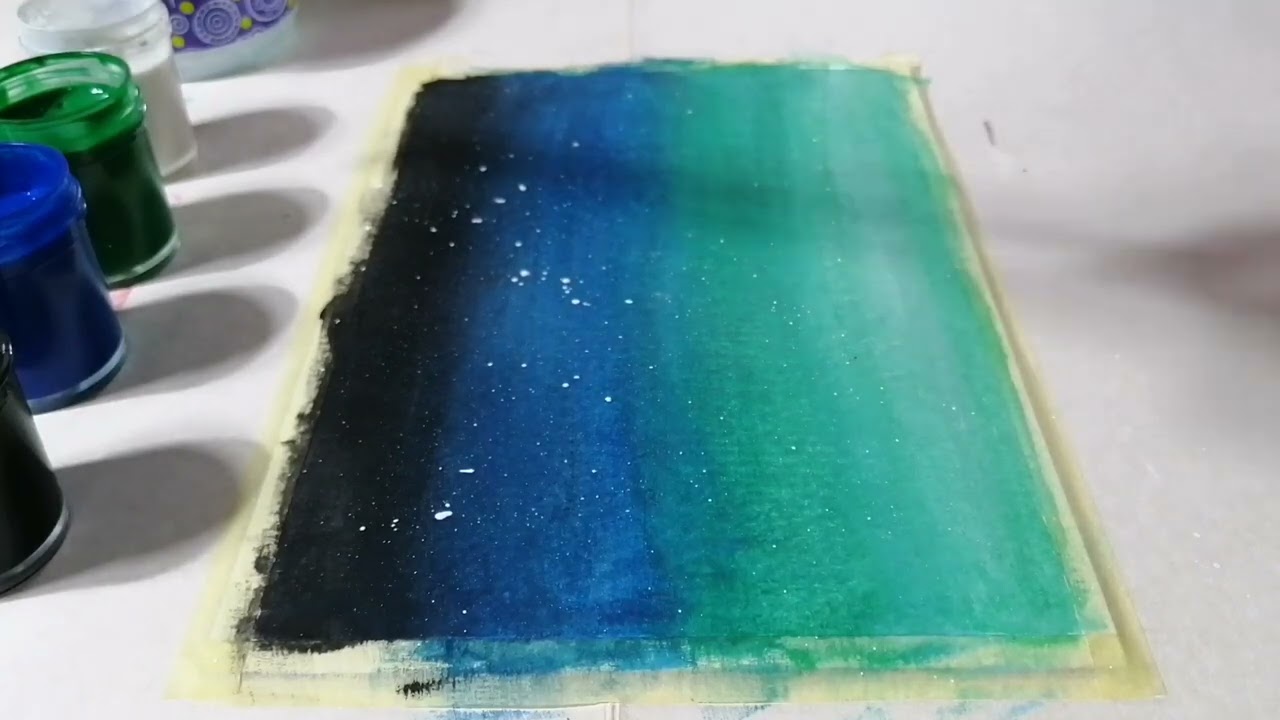 EASY PAINTING IDEAS POSTER COLOR #7 | nooorby - YouTube