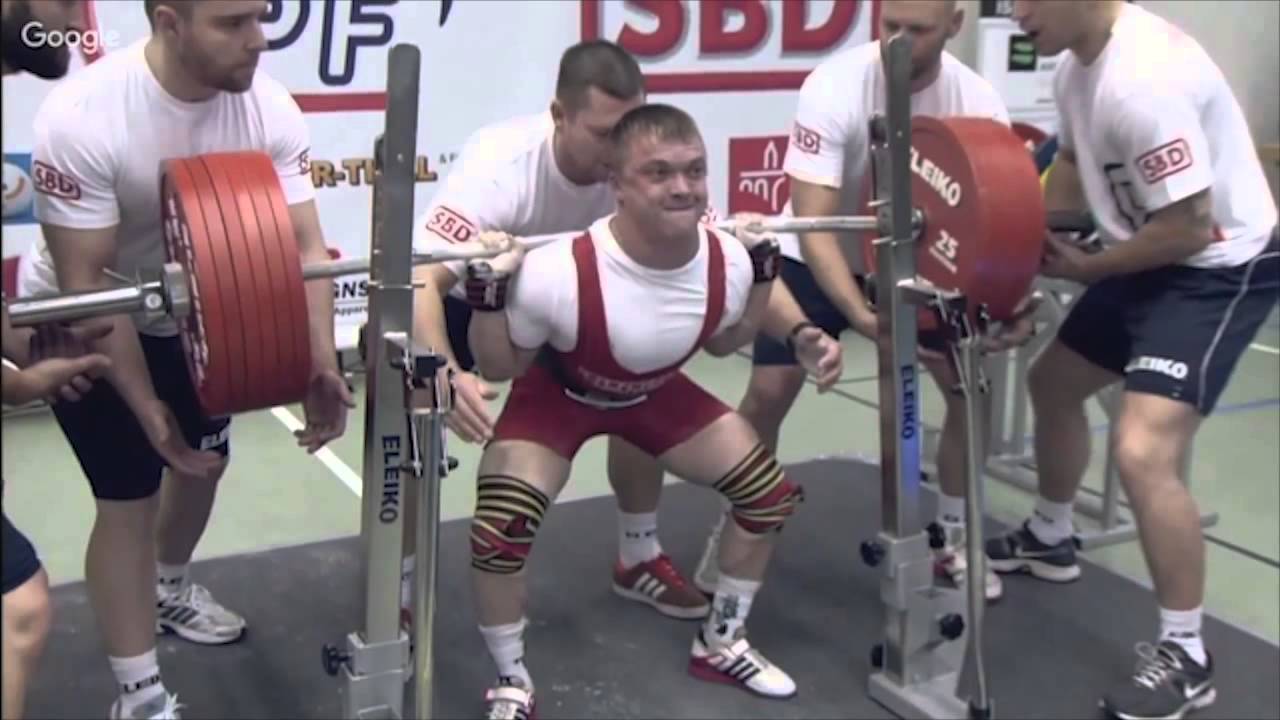 Danilov & Gladkikh, sq+bp+dl. IPF Worlds 2015 @66kg - YouTube