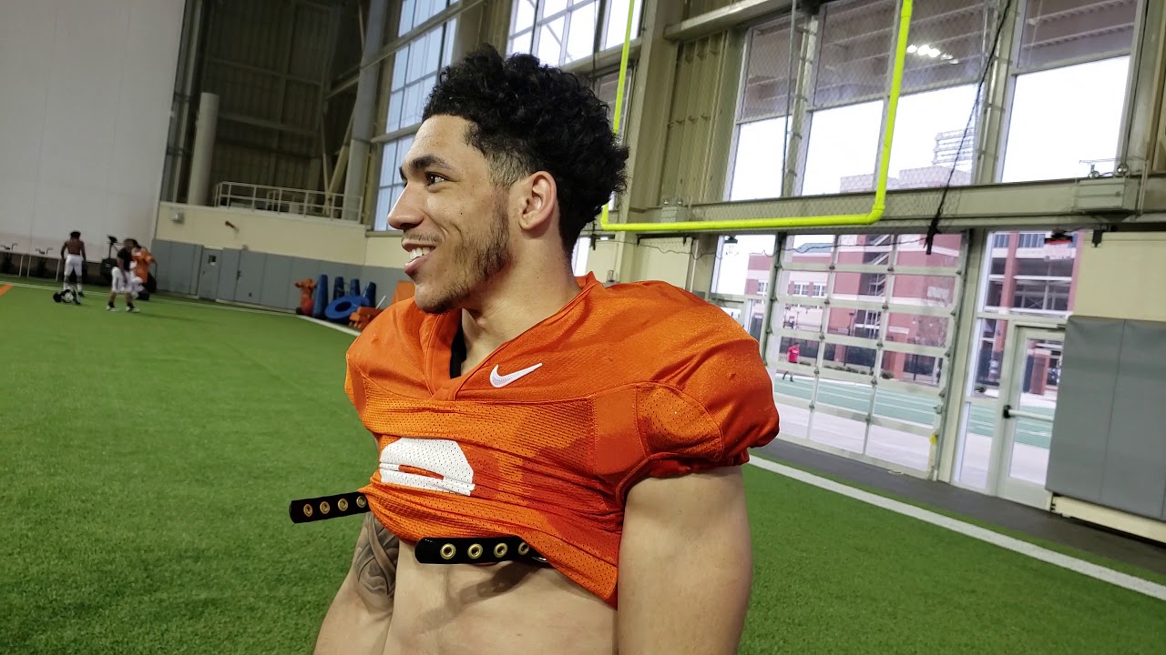 Braydon Johnson talks with the media - April 3, 2019 - YouTube