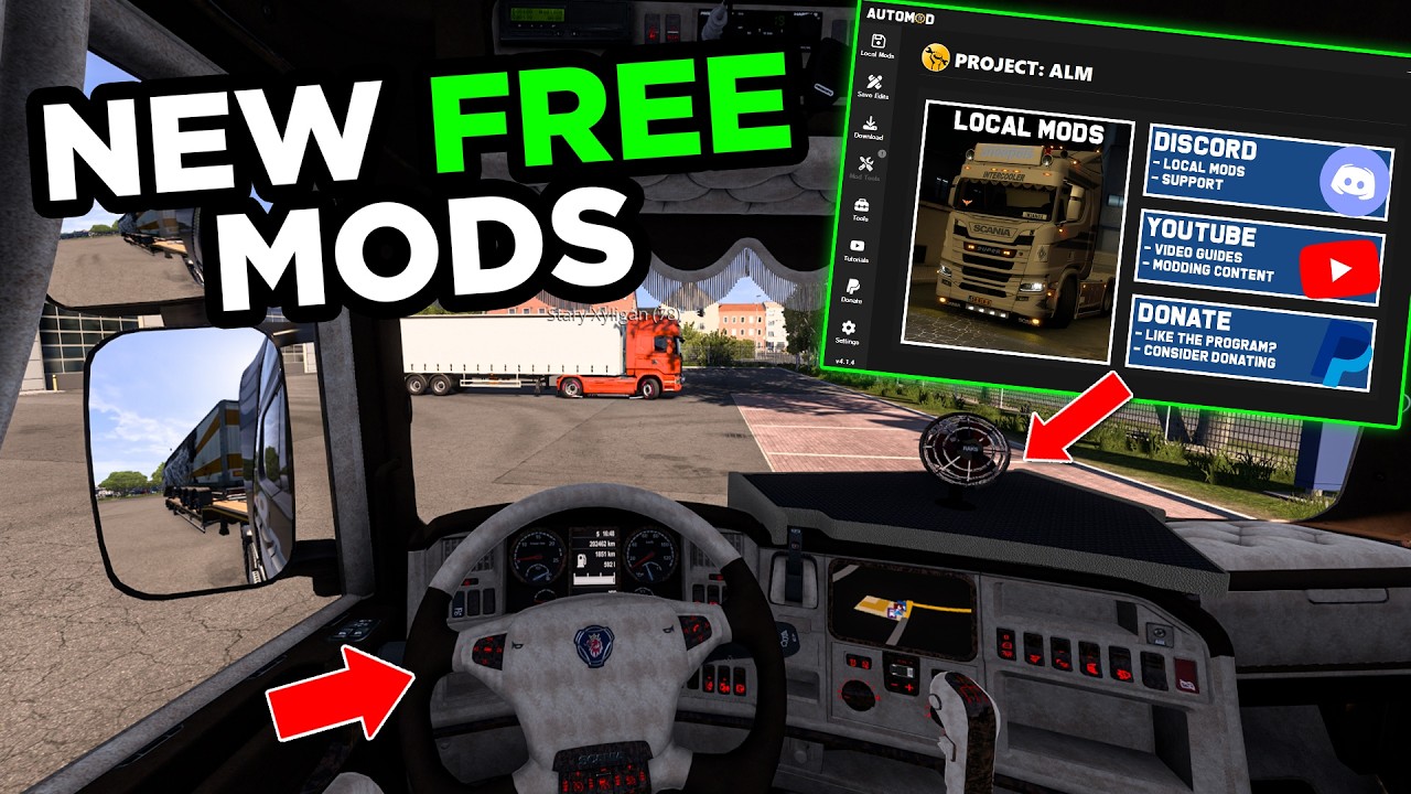How To Install Mods in ETS2 with ALM (TruckersMP Friendly!) - YouTube