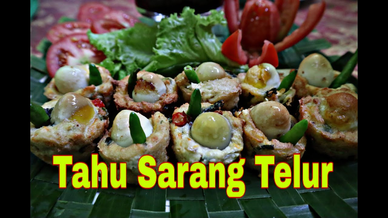 Tutorial Tahu Sarang Telur - YouTube