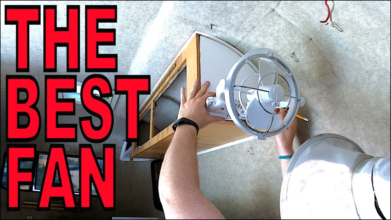 Sirocco 2 Fan Install and Review for 13' Scamp Trailer Restoration ...