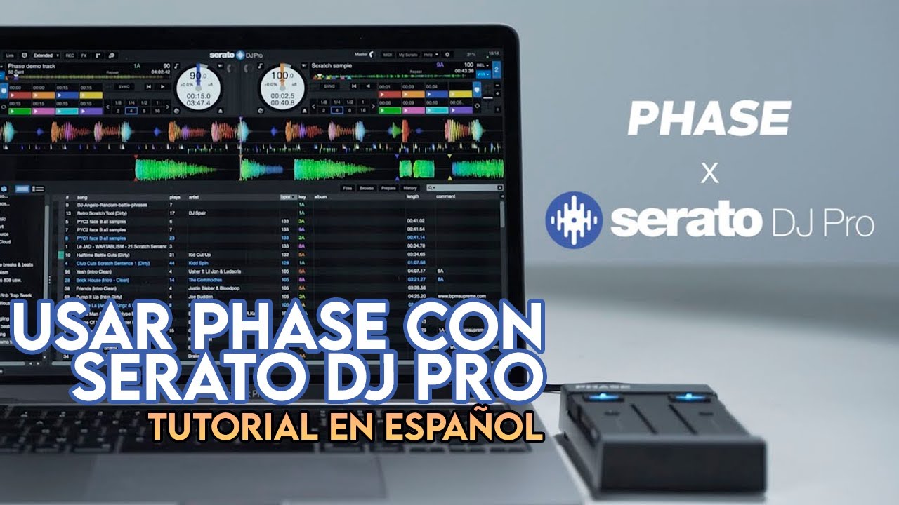 Como configurar Phase en Serato DJ Pro vía USB (Modo HID - WIR) en ...