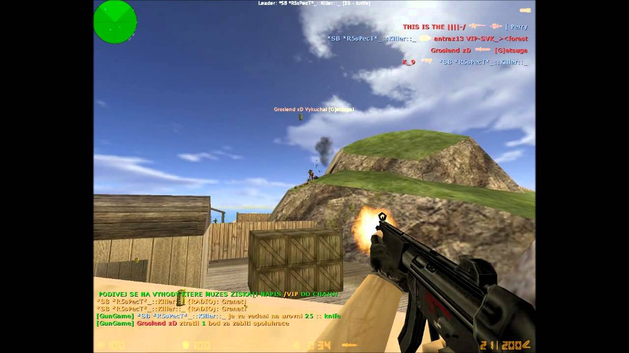GAMEPLAY -CS 1.6 By FekyssCZ [HD] - YouTube