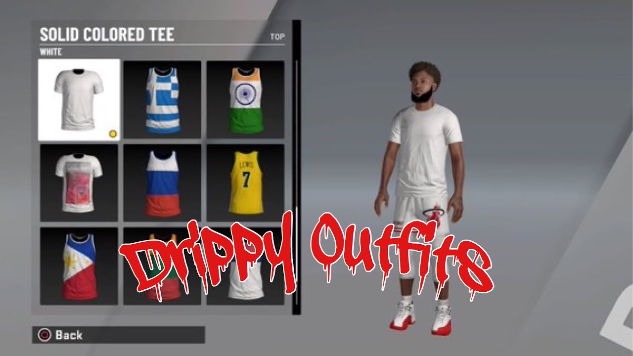 NBA 2k20 BEST CHEAP DRIPPY OUTFITS *LOOK DRIPPY* - YouTube