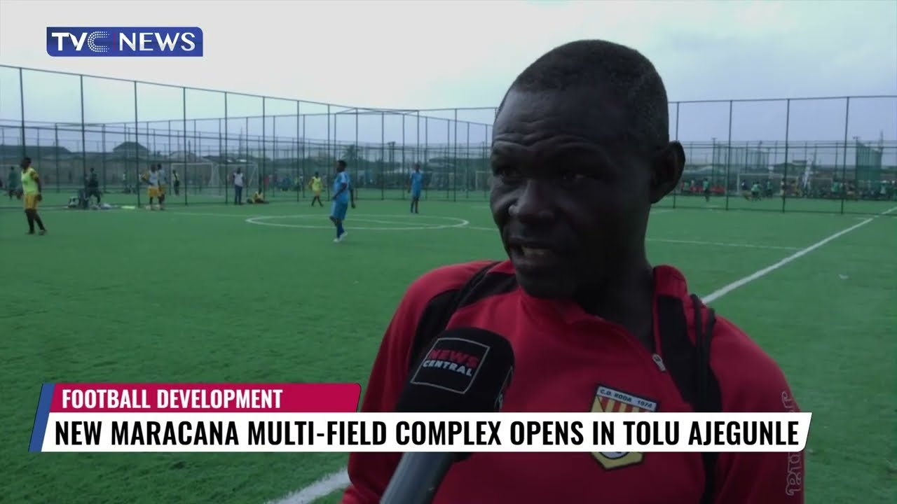 WATCH: New Maracana Multi-Field Complex Opens in Ajegunle - YouTube