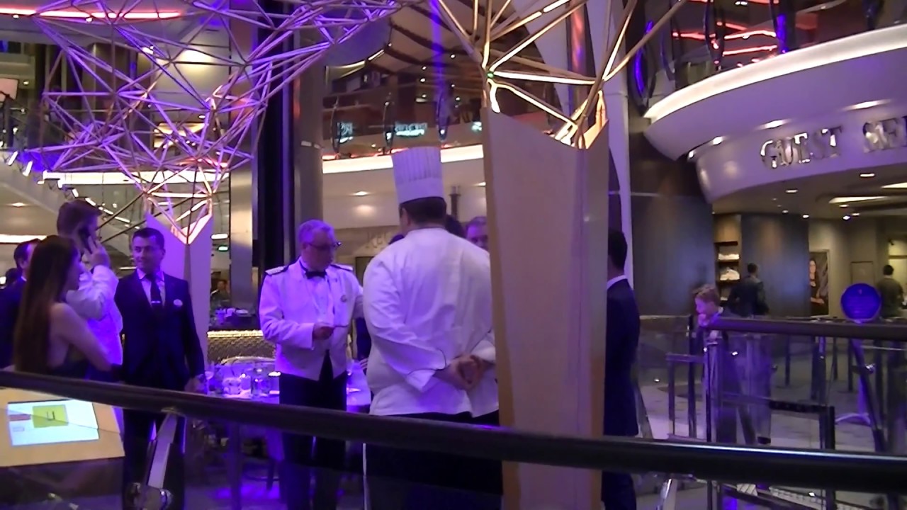 😀346 / RCCL🛳⚓️ .HARMONY OF THE SEAS. Captain Johnny FAEVELEN .Робот ...