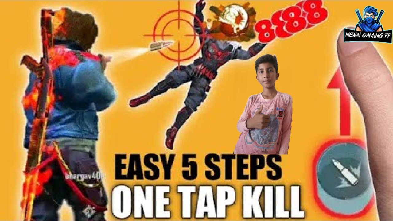 Garena free fire || ONE TAB SHOT || DRAGSHOT || TIPS & TRICKS || NEWAI ...