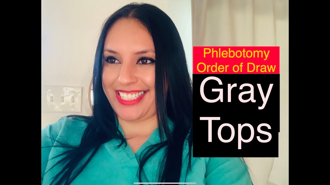 Phlebotomy Gray Tops Youtube