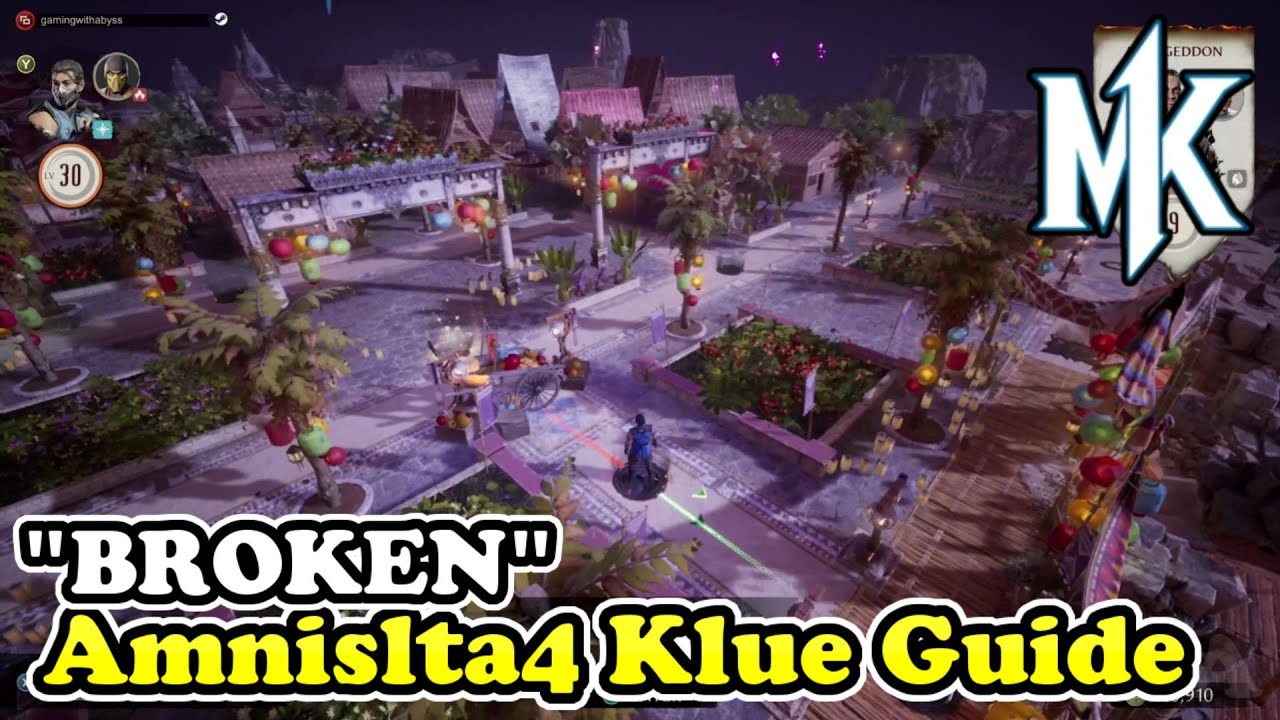 MK1 Sun Do Festival Amnislta4 Klue Guide "BROKEN" Mortal Kombat 1 - YouTube