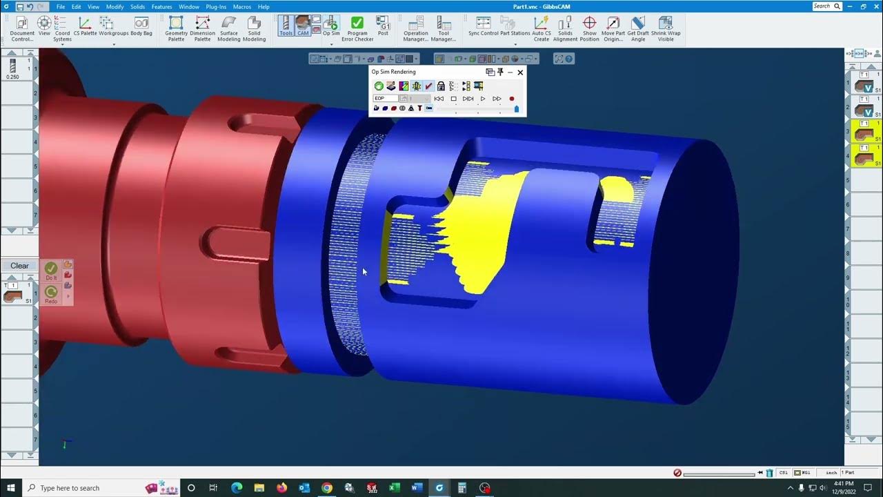 Easy to program 4 Axis part with GibbsCam 2023 Version - YouTube