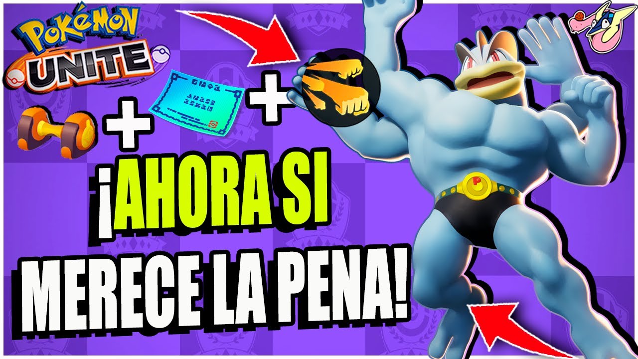 ¡MEJOR BUILD de MACHAMP después del BUFF! POKEMON UNITE BUILDS - YouTube