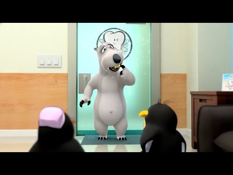 Bernard Bear | Backkom at Dentist Clinic and More | Funny Bernard Videos Cartoons