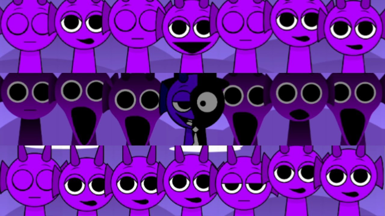 Sprunki But Durple🌀😈The Takeover of Durple💜💜A Fun & Super Unique Mod ...