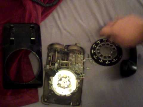 Western Electric model 500 telephone from 10-61 Part 1 - YouTube