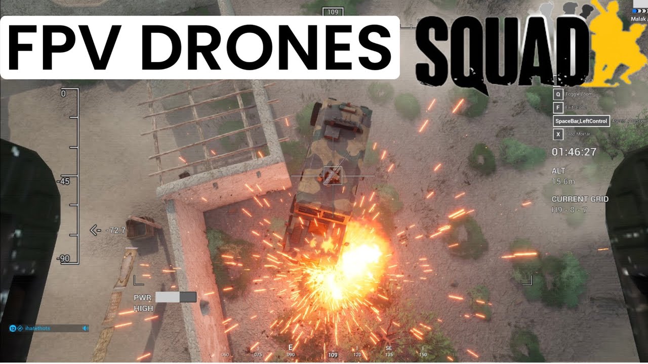 FPV drones in Squad are AMAZING - YouTube