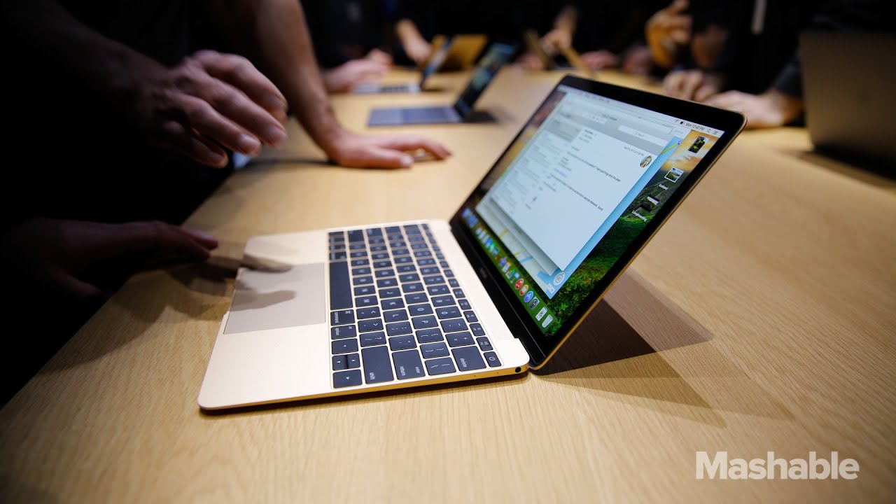 New Macbook Hands-On | Mashable - YouTube
