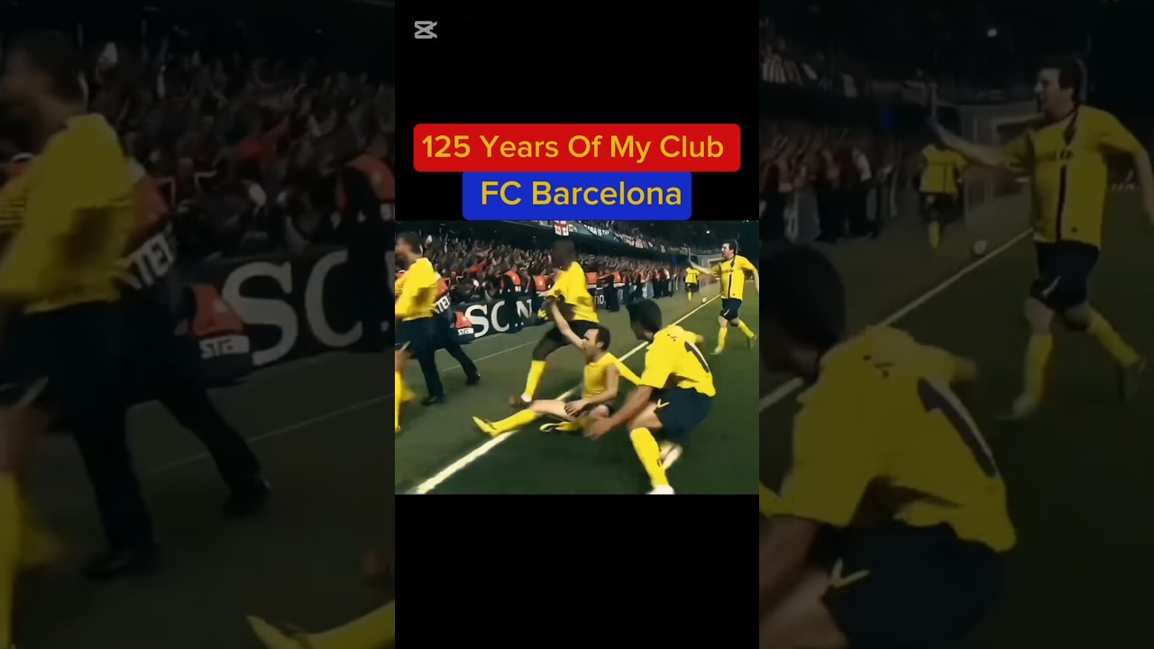 125 Years Of My Club FC Barcelona . 29_11_1899 - ♾️ Happy 125th ...