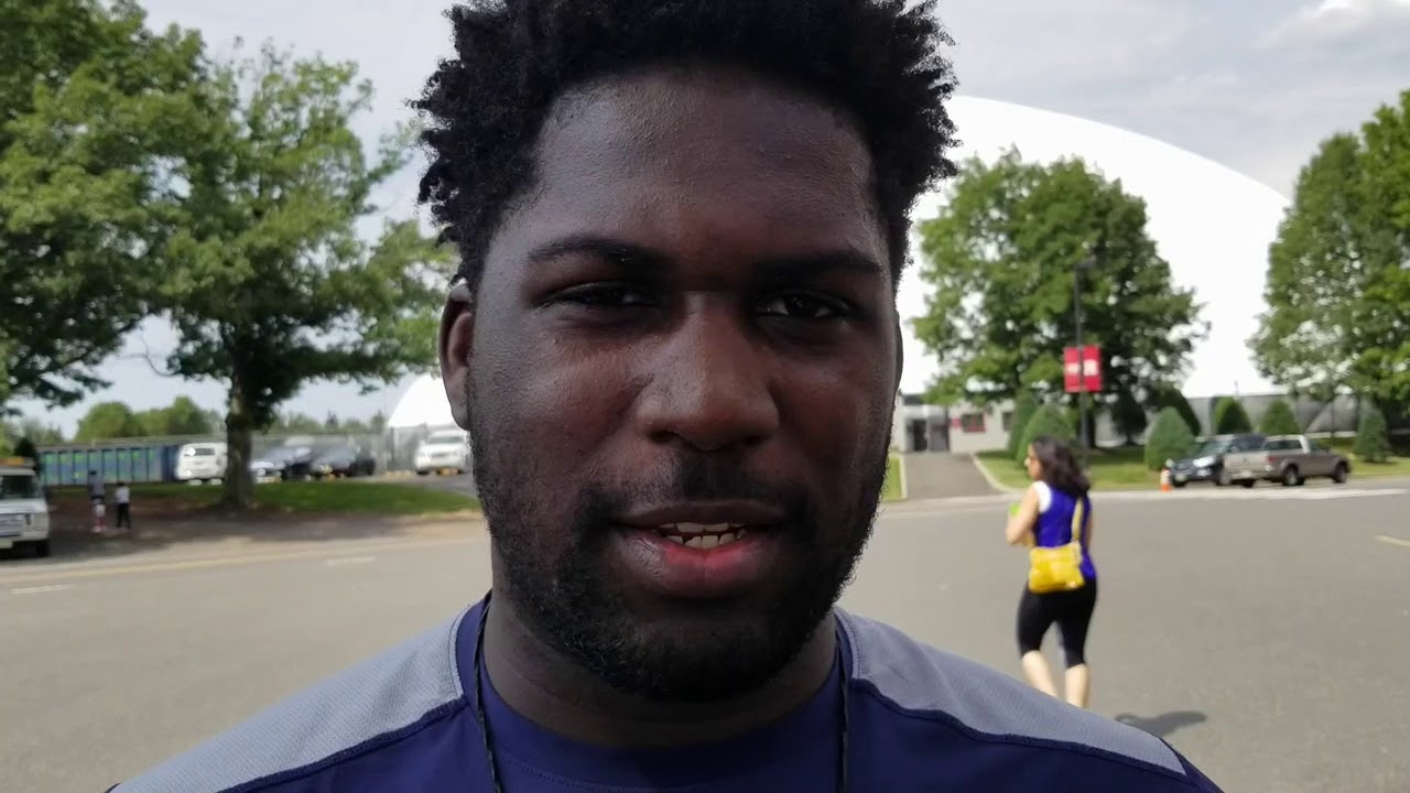 Priority DL target Ireland Burke back at Rutgers - YouTube