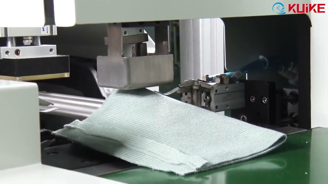 AUTOMATIC SEWING MACHINE: QK-366 RIB CUFF TURNED & LOCK STITCH MACHINE ...