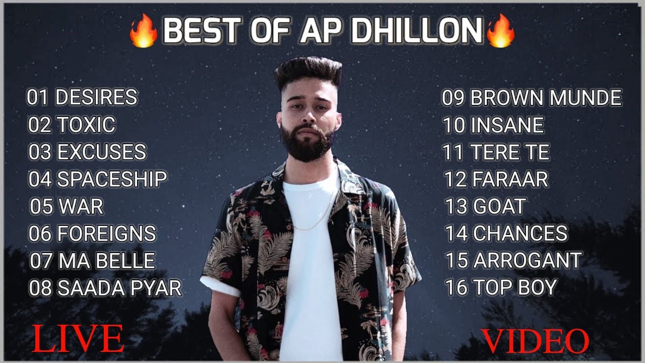 Best of Ap dhillon | ap dhillon all songs jukebox | punjabi songs | new ...