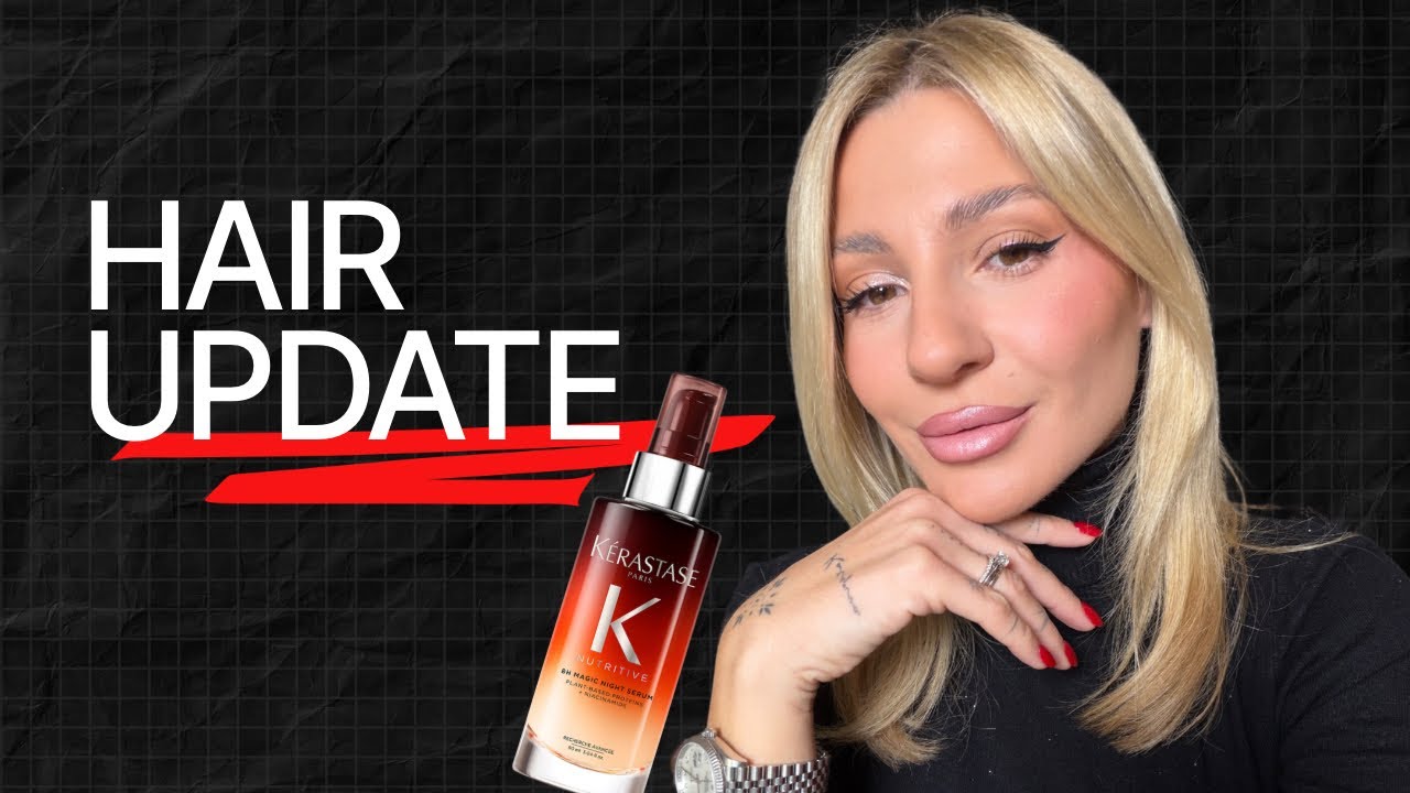 ΤΑ ΑΓΑΠΗΜΕΝΑ ΜΟΥ SERUMS ΜΑΛΛΙΩΝ ΤΗΣ KERASTASE/ HAIR UPDATE || GIO ...