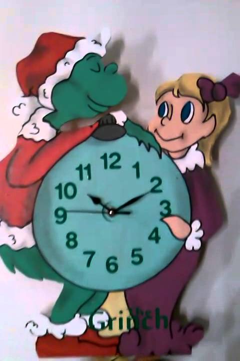 The Grinch Pendulum Clock - YouTube