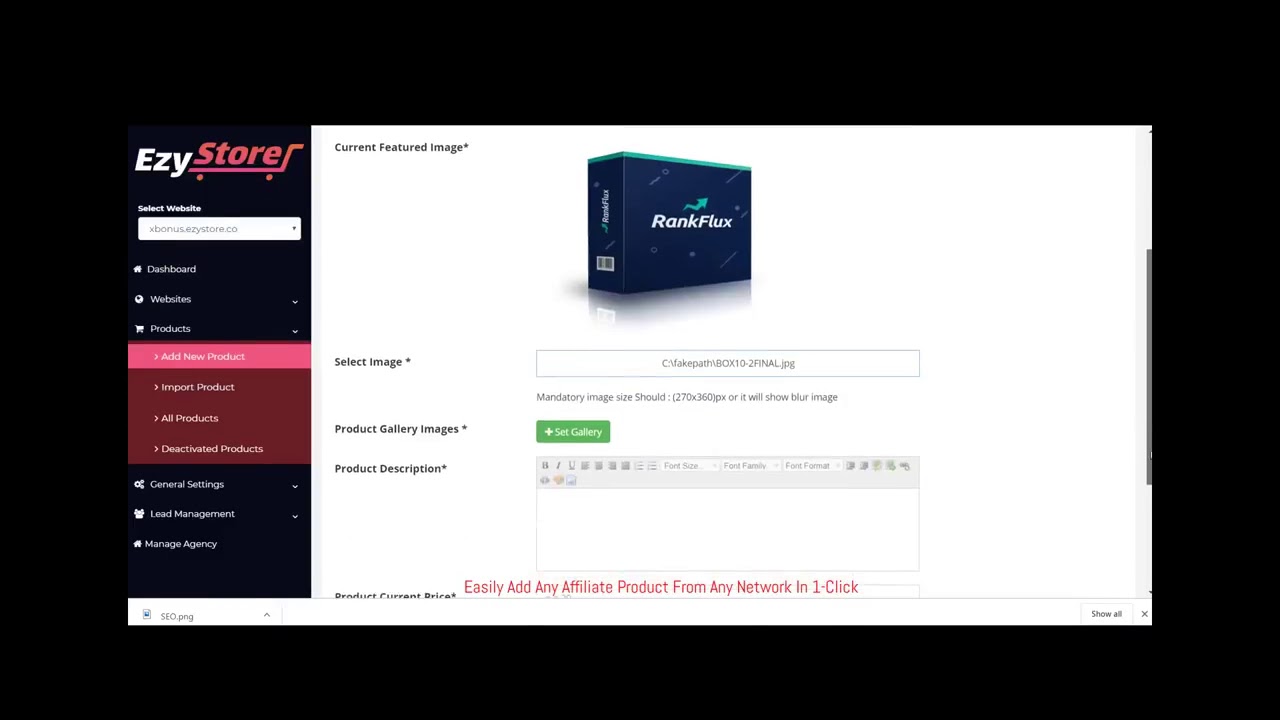 🔧 EzyStore Live Demo And Review - Build Affiliate Websites in 2019 ...