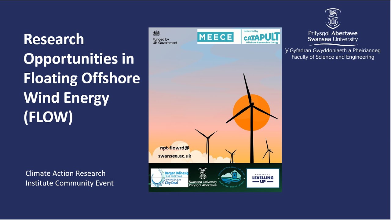 Research Opportunities in Floating Offshore Wind Energy (FLOW) - YouTube
