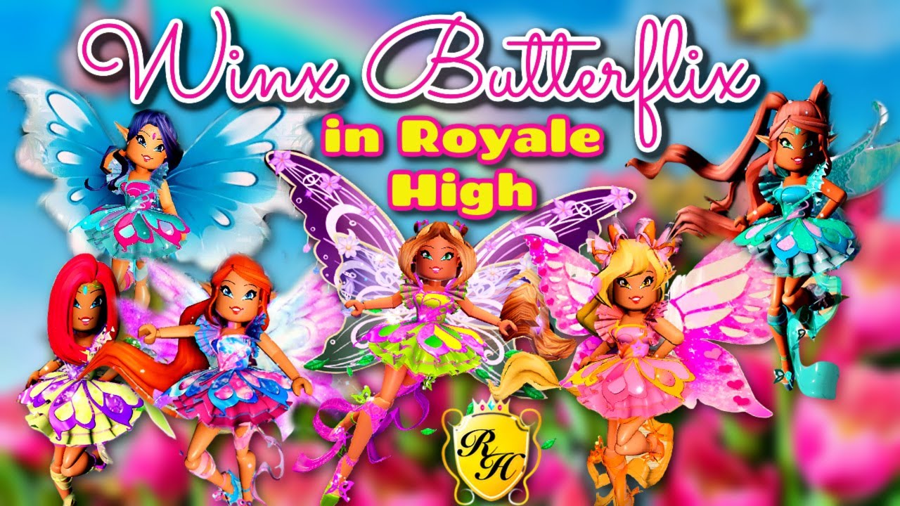 🦋Transforming into the Winx Butterflix power in Royale High!🦋 *Roblox ...